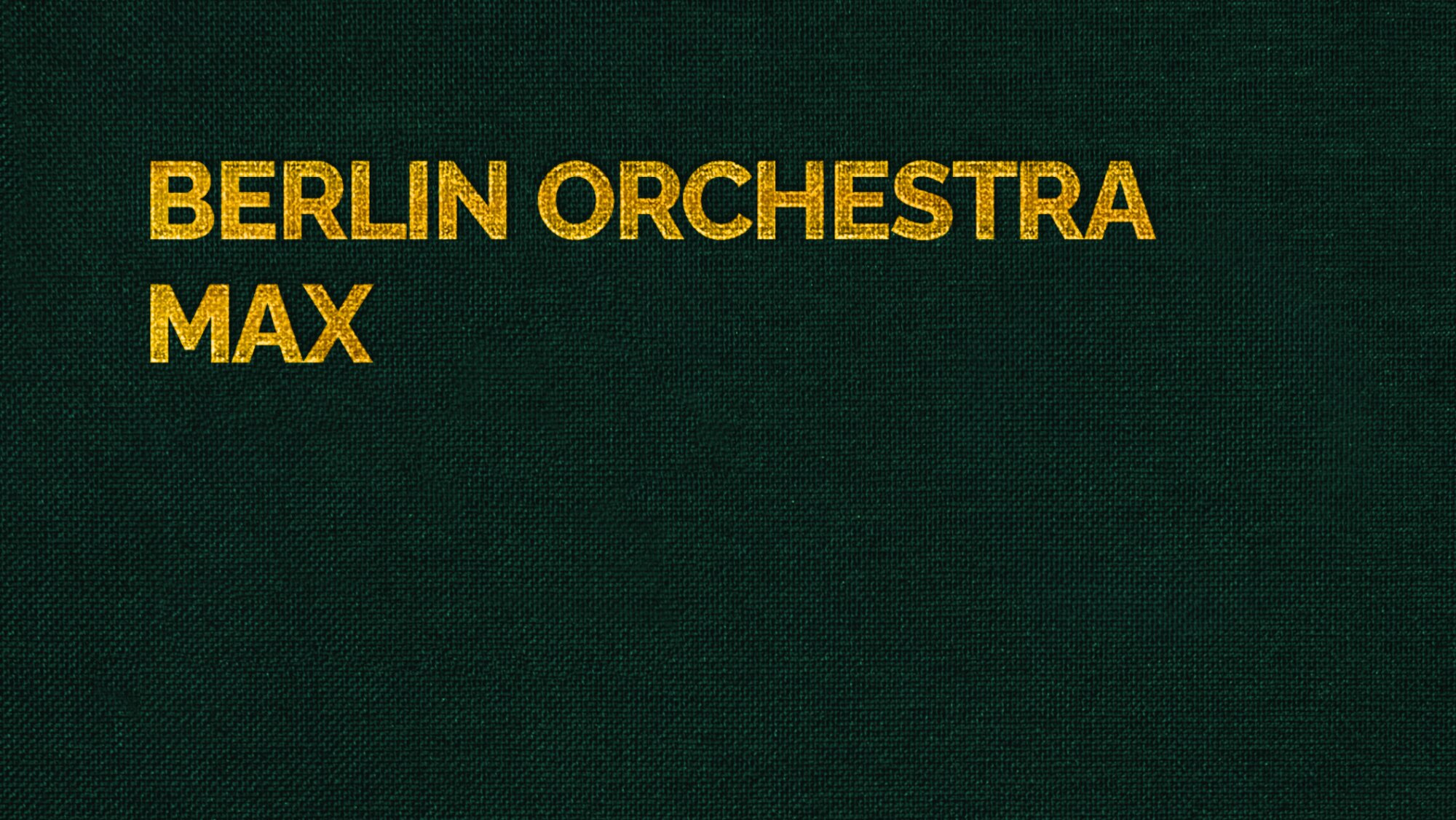 Orchestral Tools - The Berlin Series - Virtual Instruments