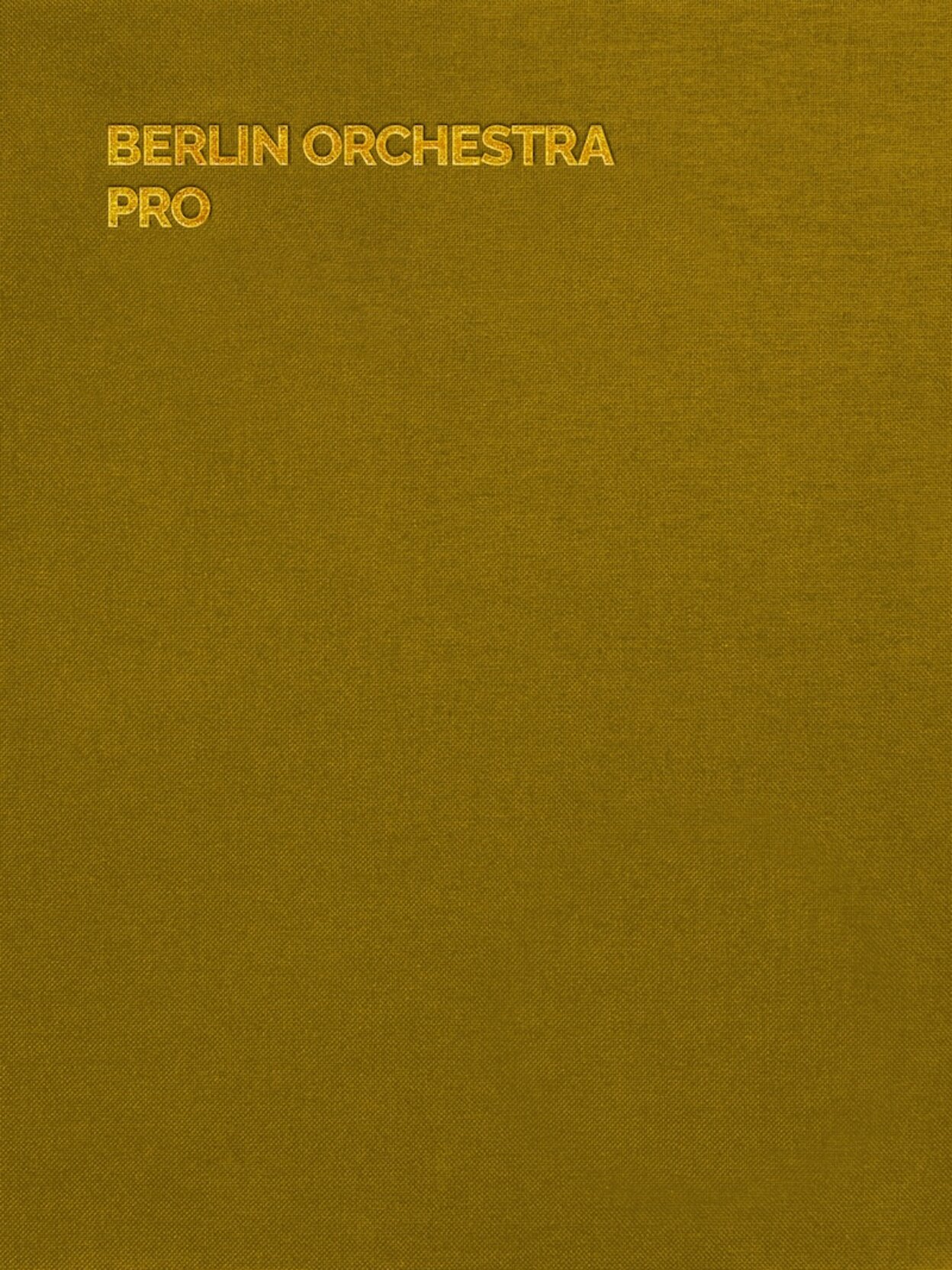 Orchestral Tools - Berlin Orchestra Pro